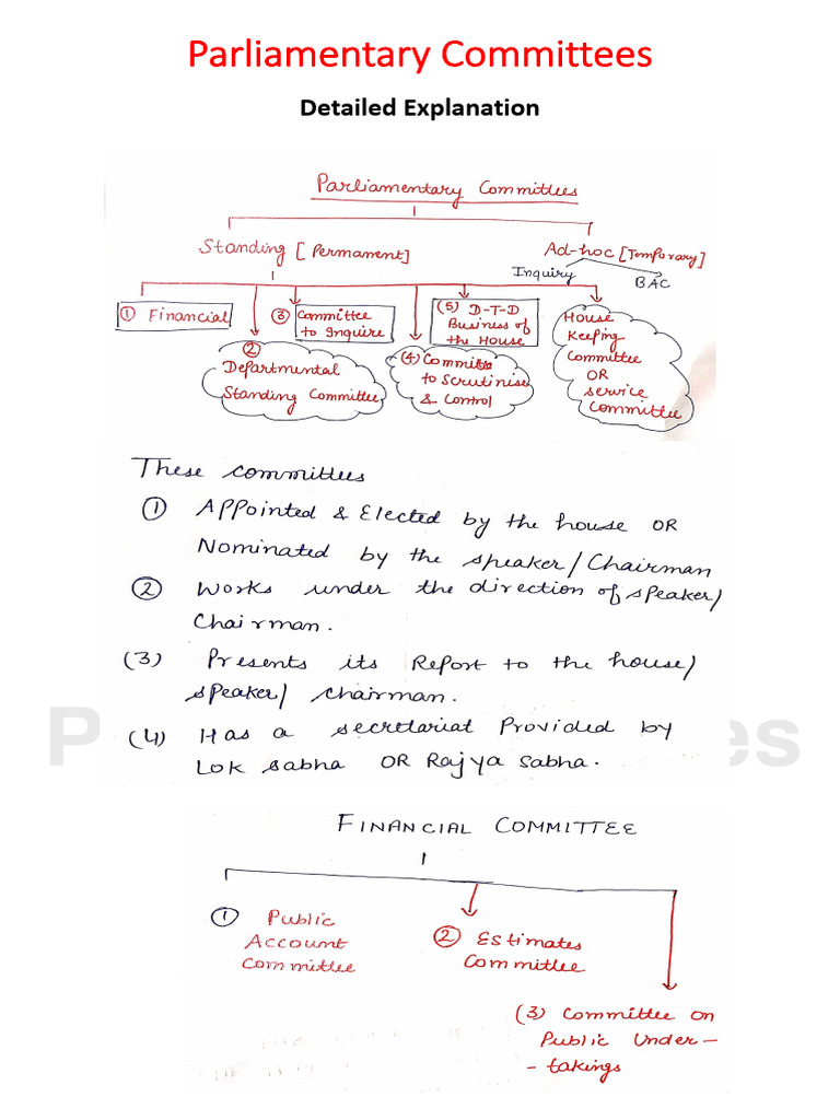 Parliamentary Committees | PDF