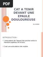 Signe de l'épaulette en traumatologie | PDF | Épaule | Appareil locomoteur