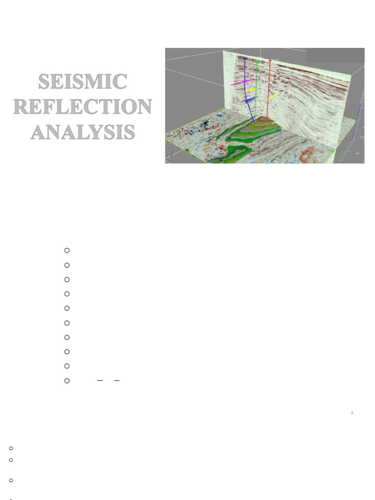Seismic Reflection - 2024 Lecture Note | PDF | Waves | Reflection ...