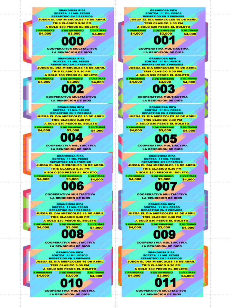 Tris Toro Miercoles 16 Abril | PDF