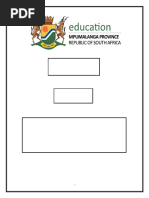LFSC G12 Topic Test Memo (Evolution) | PDF
