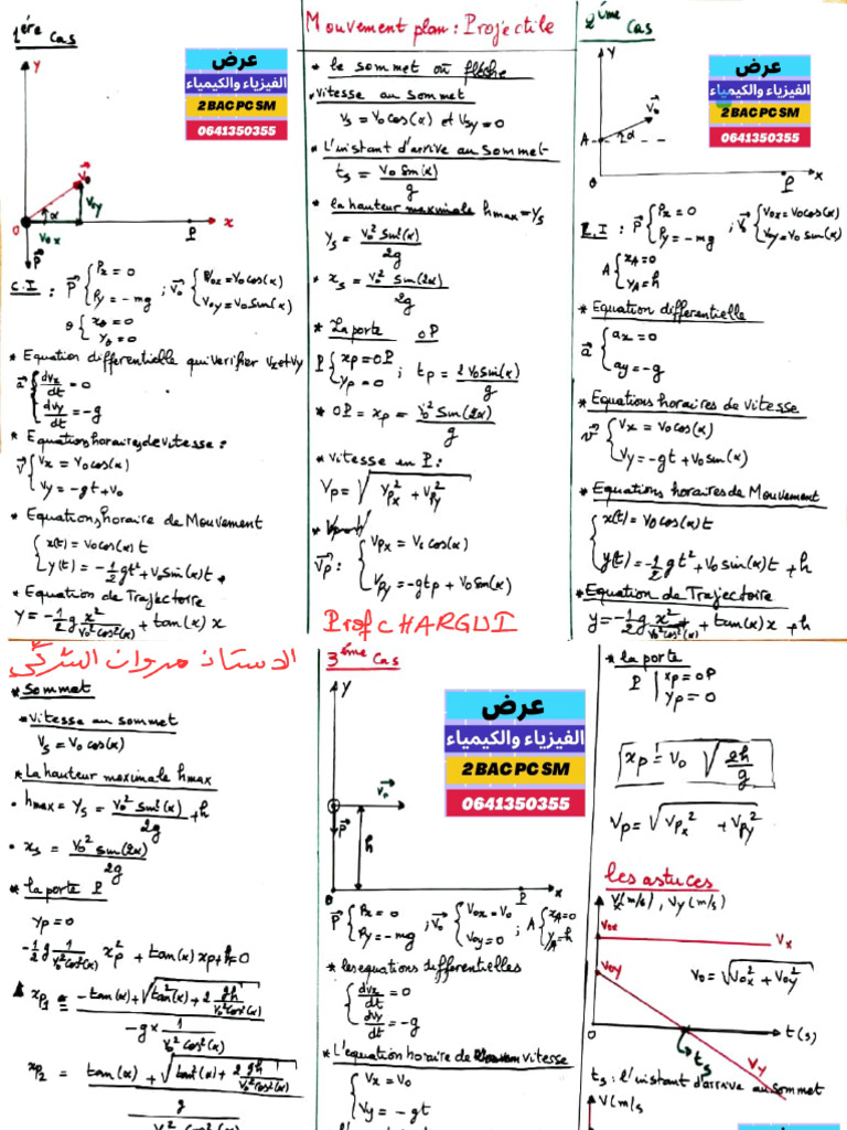 Projectile Resume | PDF