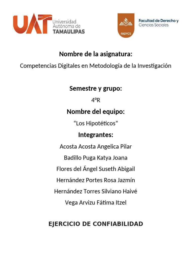 Ejercicio Confiabilidad | PDF