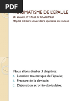 Signe de l'épaulette en traumatologie | PDF | Épaule | Appareil locomoteur