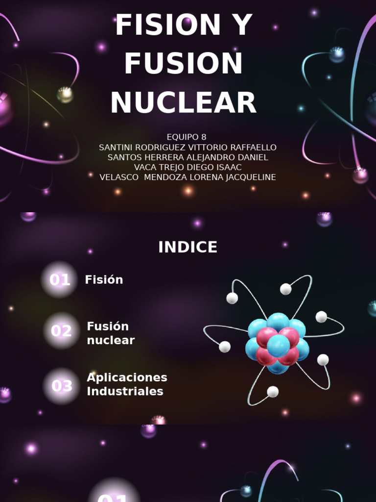 Fusión y Fisión Nuclear: Definiciones y Ejemplos | PDF | La energía ...