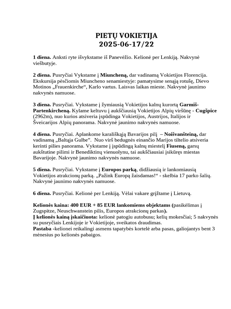 Pietu Vokietija 6 D. 4 | PDF