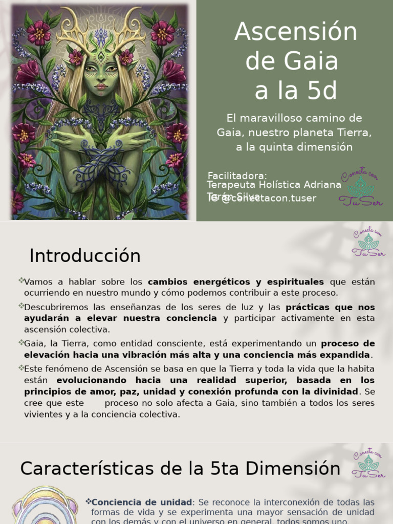 Taller Ascension Gaia 5D | PDF | Realidad | Sicología