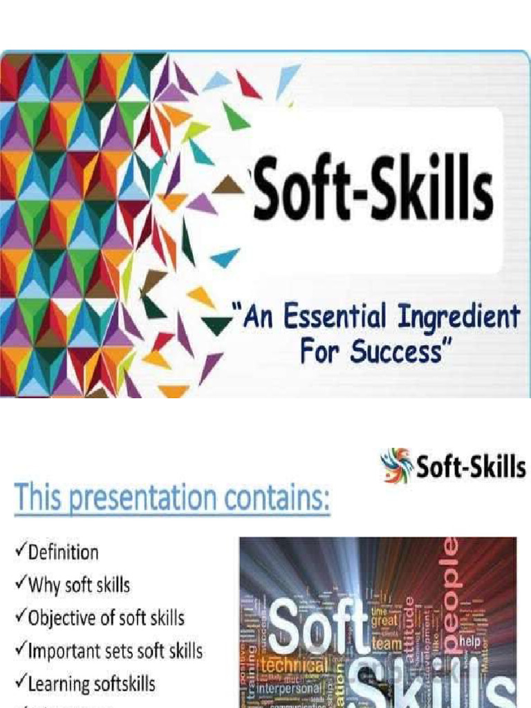Soft Skills | PDF