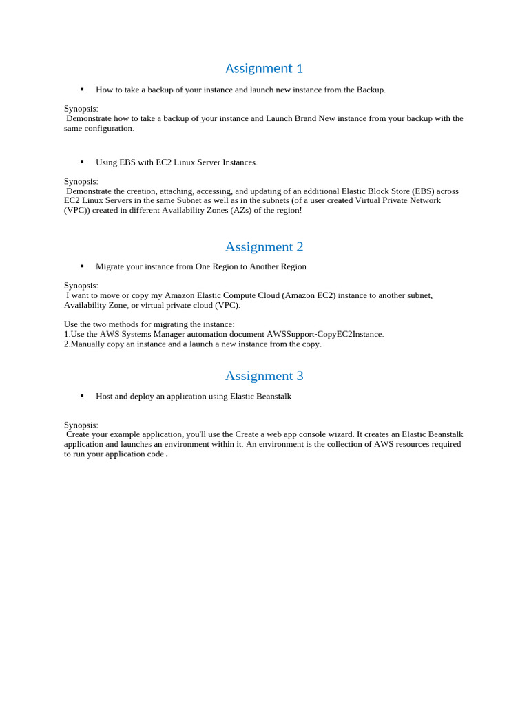 Module 1-Compute | PDF