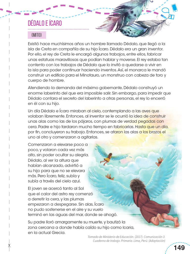 Dedalo e Icaro | PDF