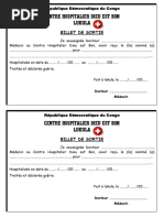Certificat D'hospitalisation | PDF
