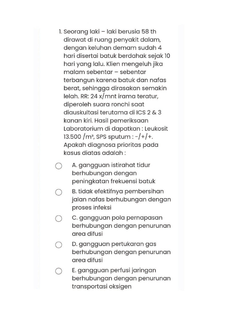 Soal Kardio | PDF