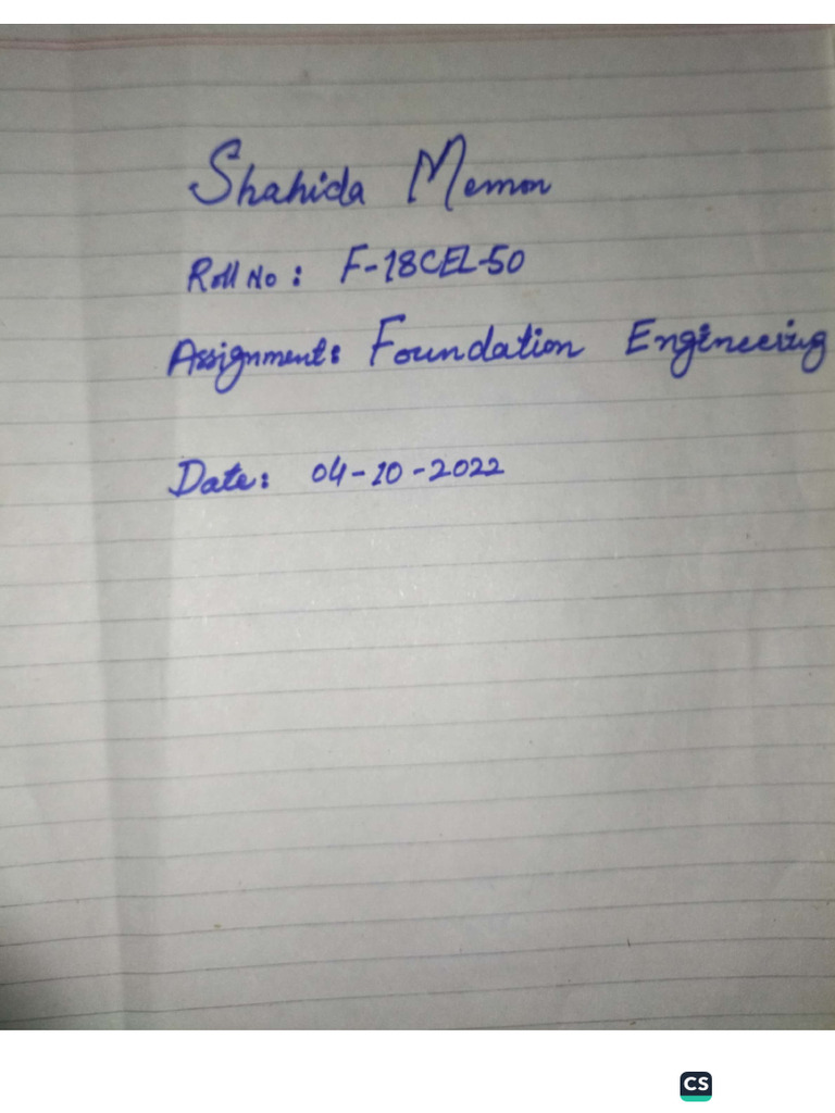 Foundation Engineering | PDF