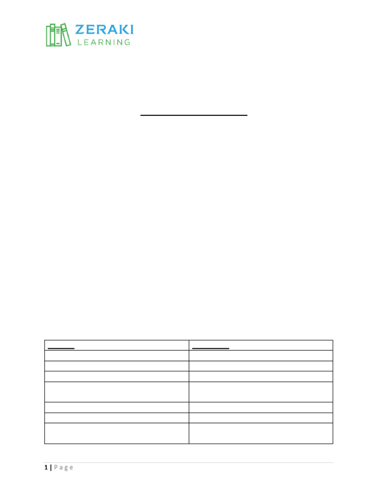 Business Studies Form 3 - - Marking scheme | PDF | Market (Economics ...