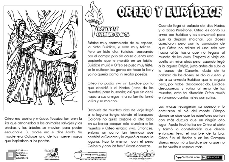 Mito de Orfeo y Eurídice en Educación | PDF | Orfeo