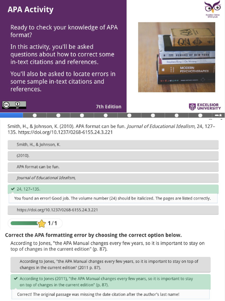 Snellgrove APA Quiz | PDF