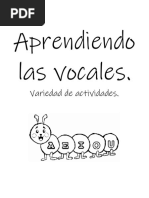 Tarjetas de Las Vocales para Imprimir | PDF