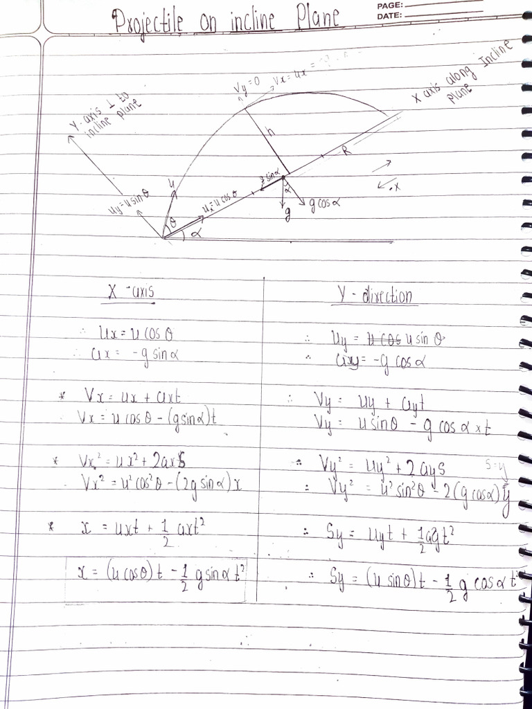 5.Projectile Motion | PDF