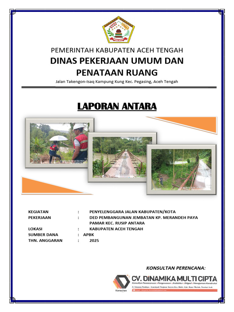 Lap. Antara Jembatan Pamar | PDF