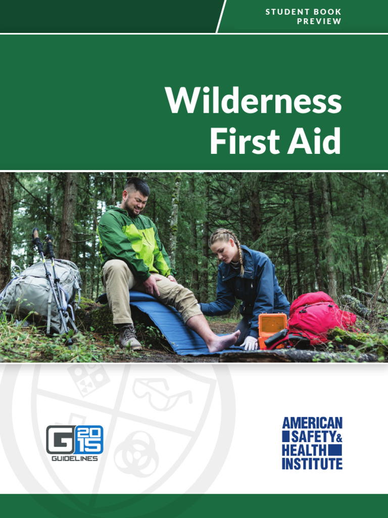 ASHI Wilderness First Aid | PDF | Infection | Medical Specialties