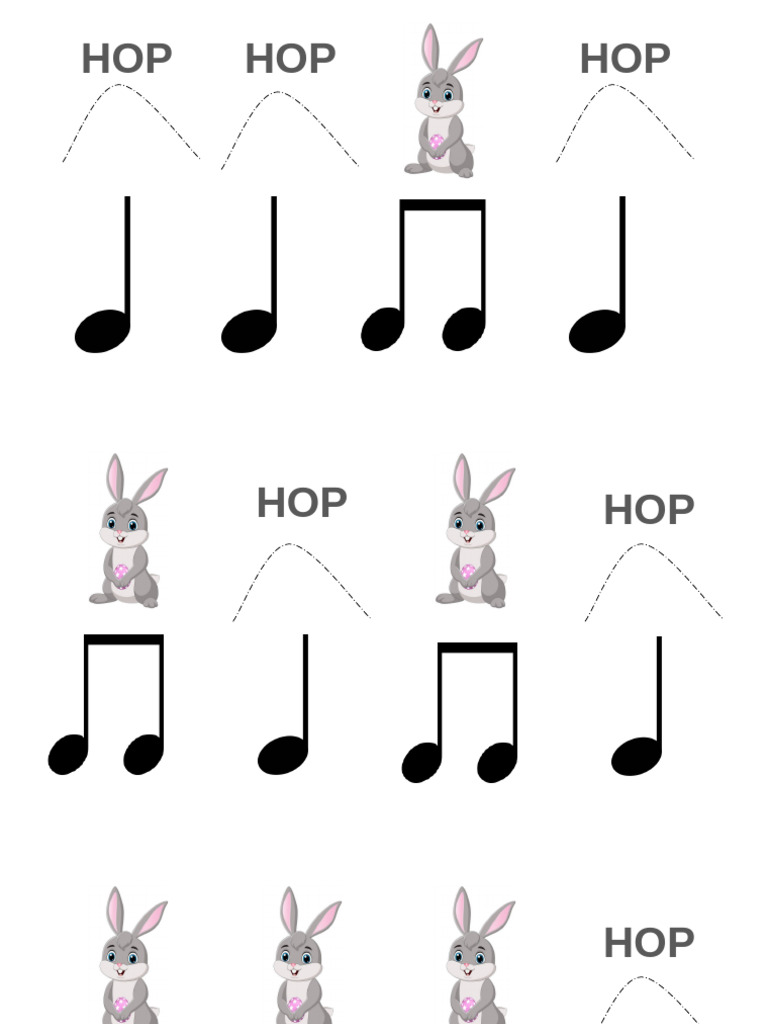 Bunny - Easter For Rhythm | PDF
