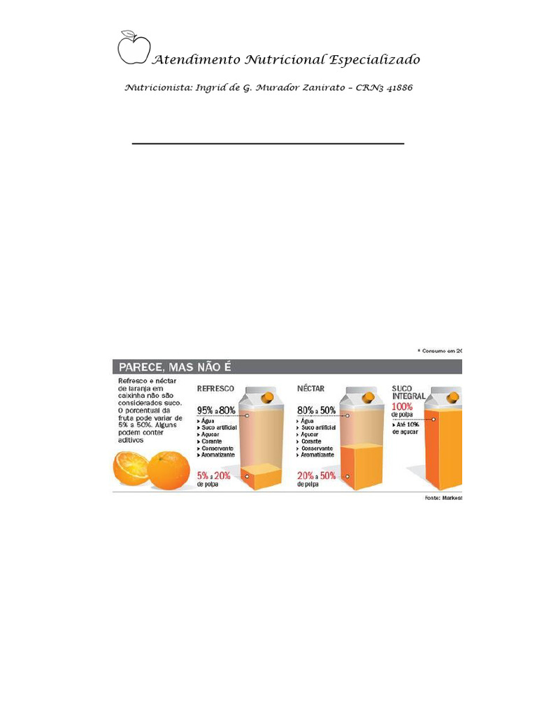 Guia de Leitura de Rótulos Alimentares | PDF | Alimentos | Alimento ...
