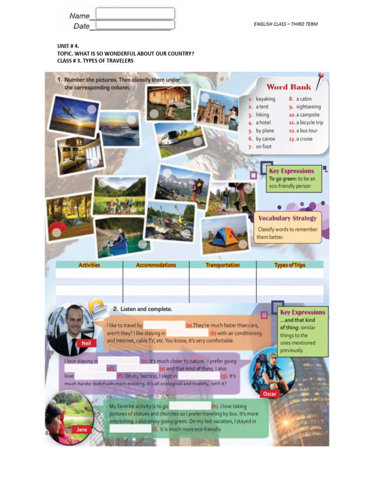 Types of Travelers in Our Country | PDF
