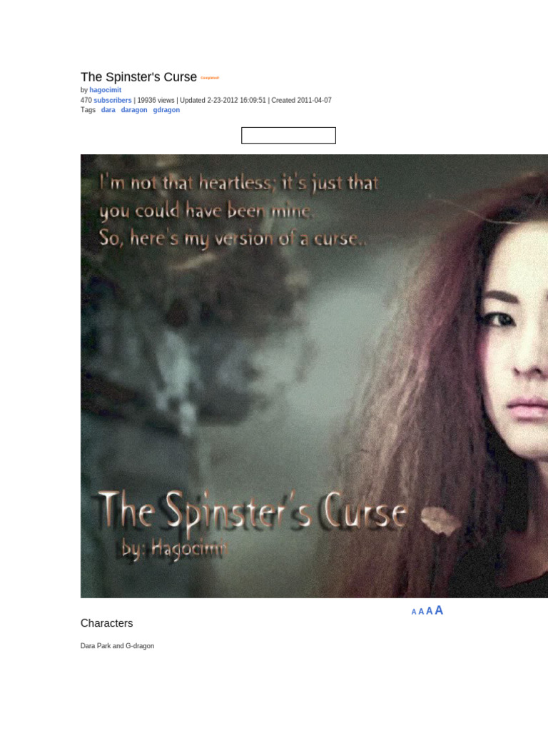 The Spinster curse | PDF