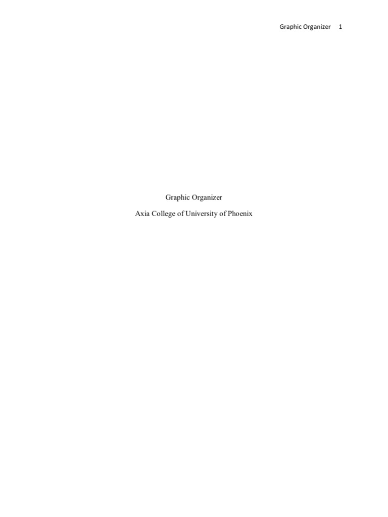 Graphic Organizer | PDF | Career & Growth