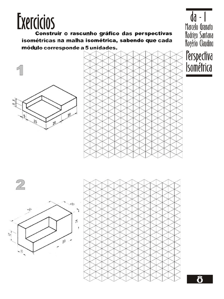 Perspectiva Isométrica | PDF
