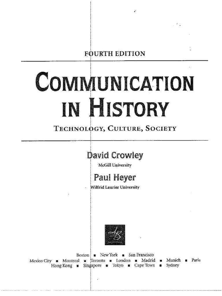 The Print Revolution (Communication in History) | PDF