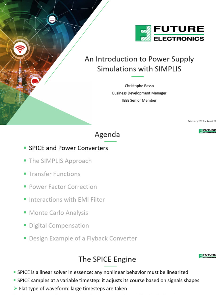 Power Supply Simulations with SIMPLIS | PDF | Rectifier | Spice