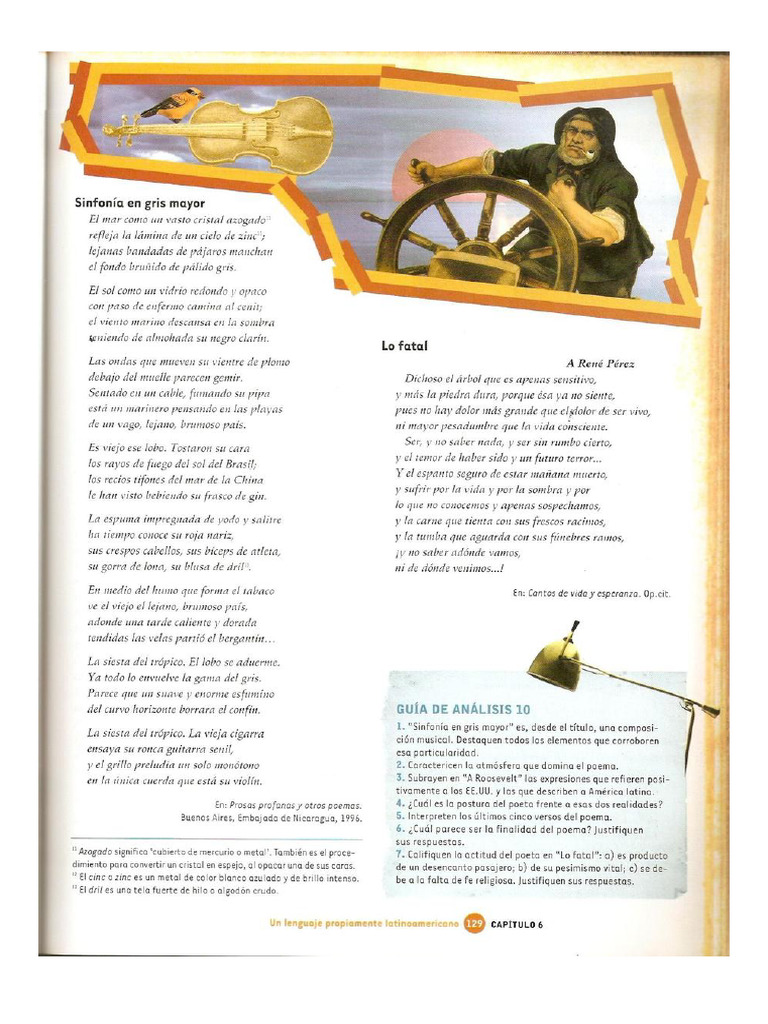 Lo Fatal. Rubén Darío | PDF