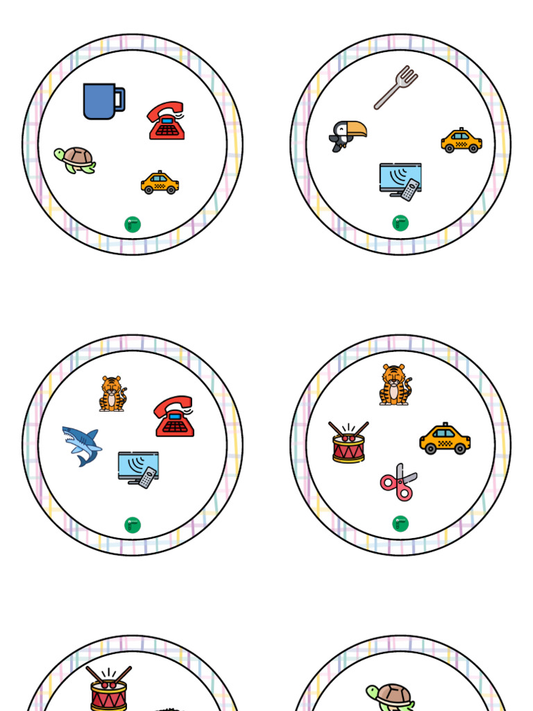 Dobble Fonema T | PDF