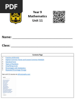 Class10 LCM HCF Word Problems | PDF