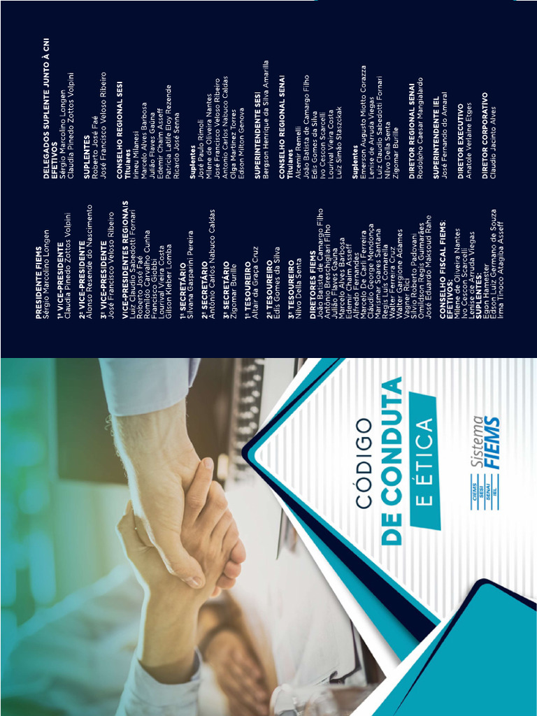 Código de Conduta e Ética - LIVRETO | PDF