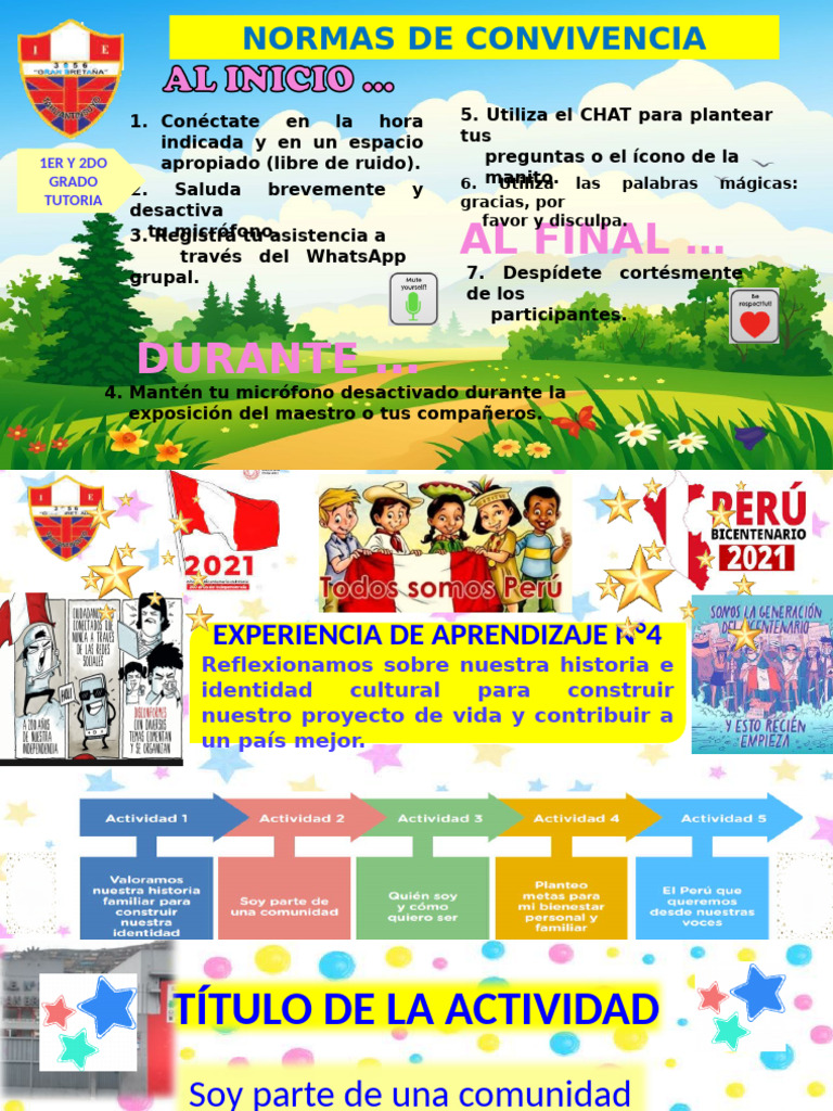 Actividad 2, Somos Parte de Una Comunidad | PDF | Blog | Comunidad