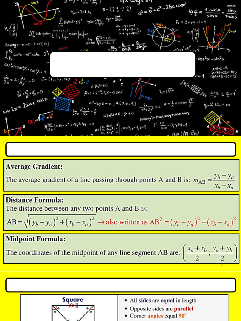 Analytical Geometry: Key Concepts & Homework | PDF