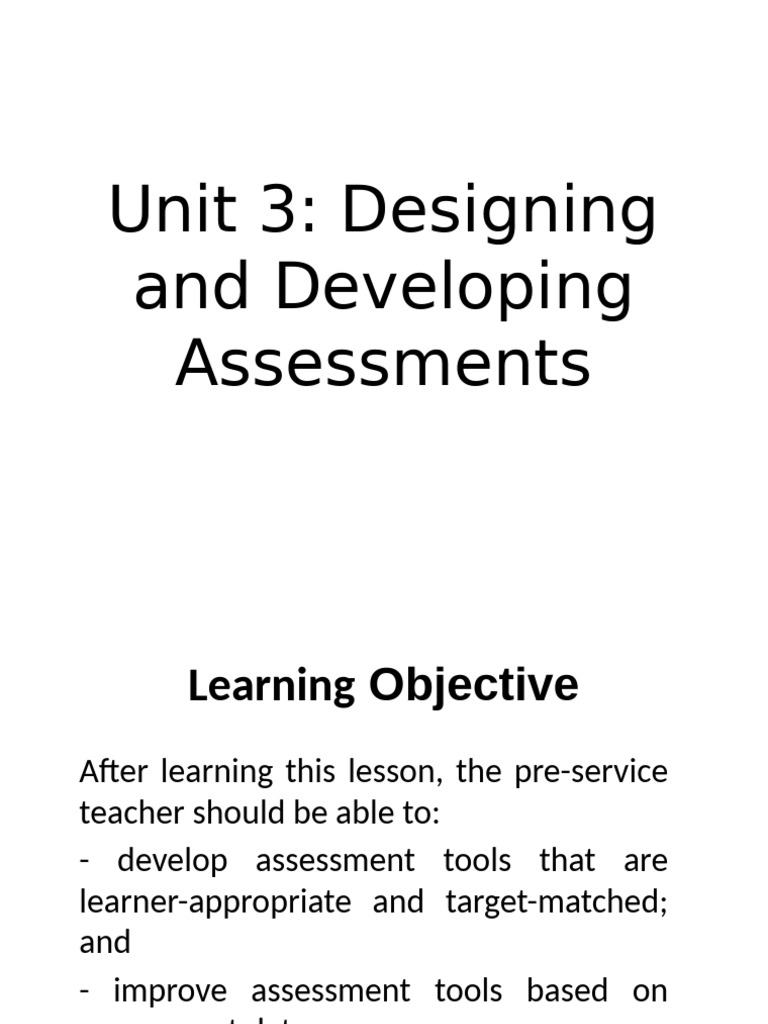 Module 6 Assessment in Learning 1 | PDF | Educational Assessment | Validity (Statistics)