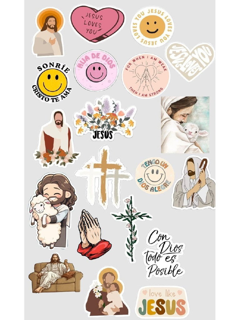 Stickers de Jesús | PDF
