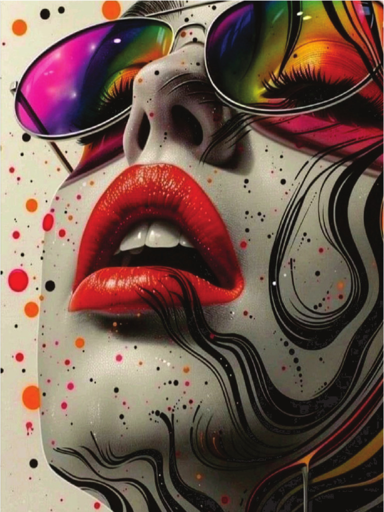 Ilustracion Mujer Colorida | PDF