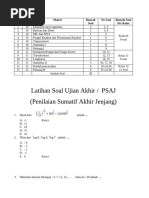 Faktor Skala dan Bayangan Dilatasi Geometri | PDF