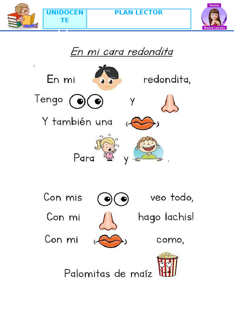 Ficha de Plan Lector - Inicial | PDF