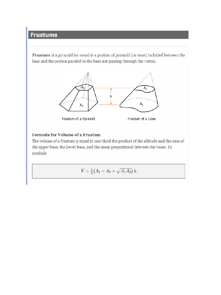 Topic-5-Frustum | PDF