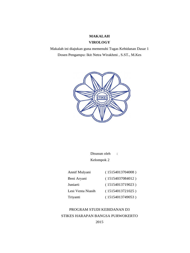 Dasar-Dasar Virologi dan Dampaknya | PDF