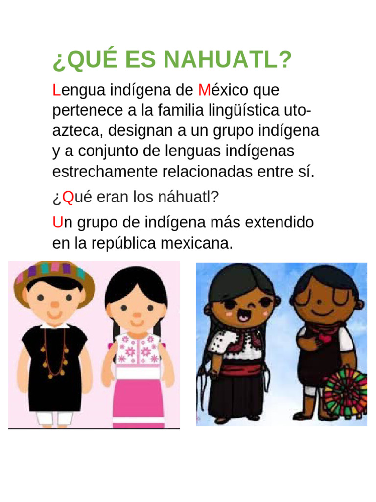 Qué Es Nahuatl | PDF