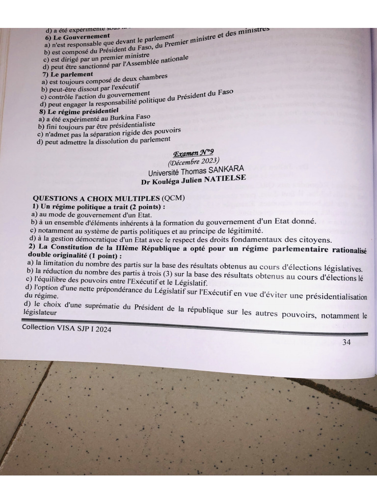 Dc2 Magistrat Et TD Exo Et Correction | PDF