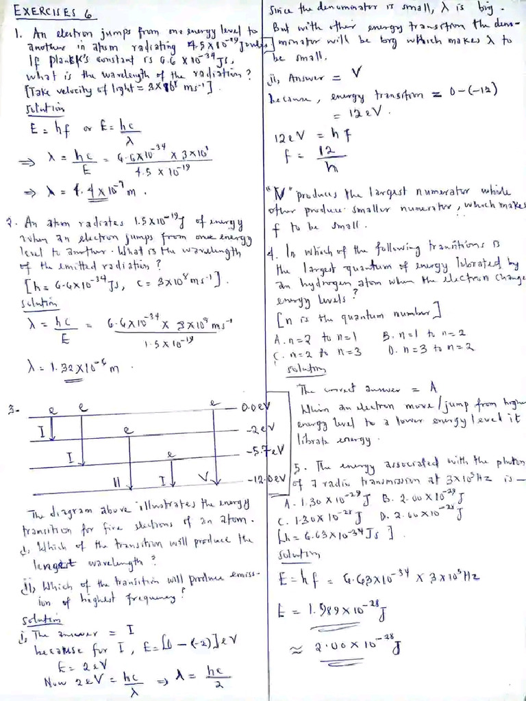 ENERGY QUANTIZATION | PDF