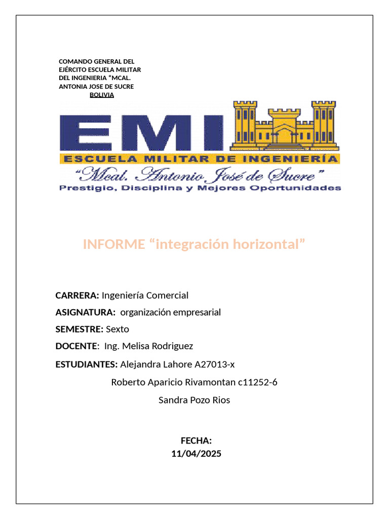 Integracion Horizontal | PDF | Computación en la nube | Internet