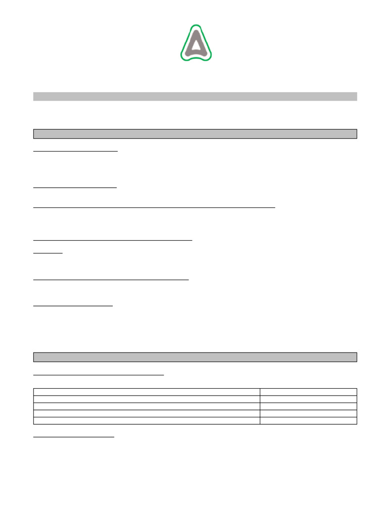 Ficha de Seguridad Herbicida Agil | PDF